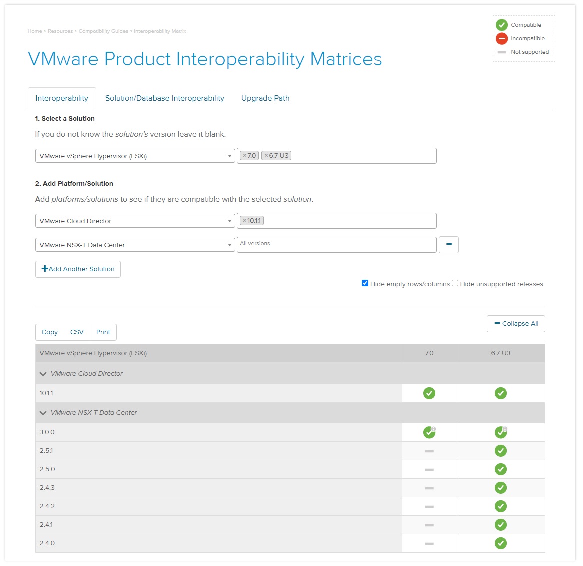 Update vSphere 6.x in a VMware Cloud Director environment to vSphere 7 ...